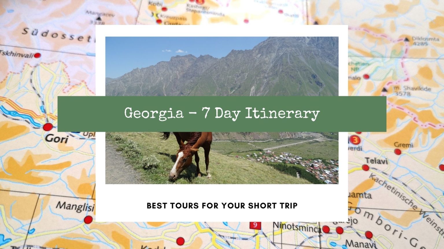7 Days Itinerary | Georgia Road Trip with Private Driver