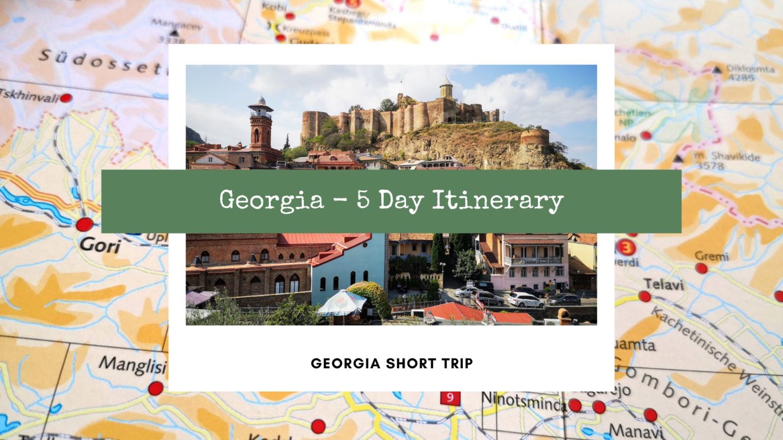 Georgia 5 Days Itinerary | Road Trip Plan with Guide